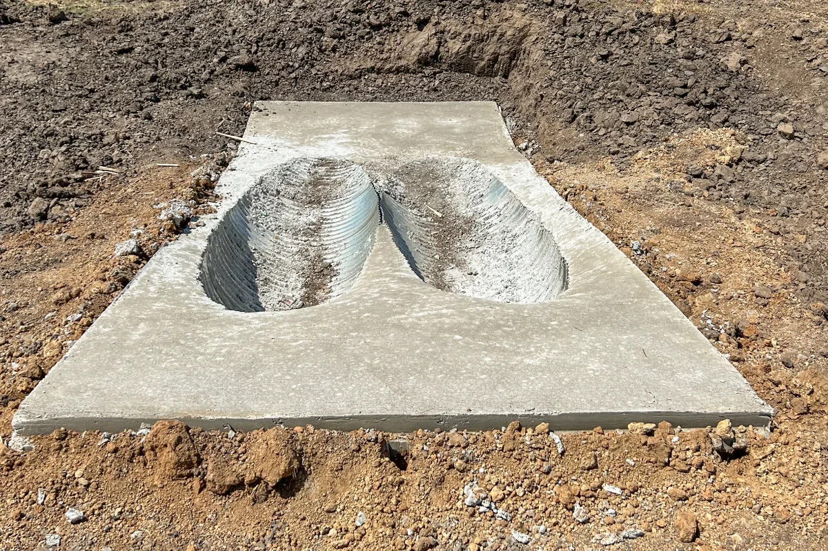 Sloped Culverts for Triangle Shores Community