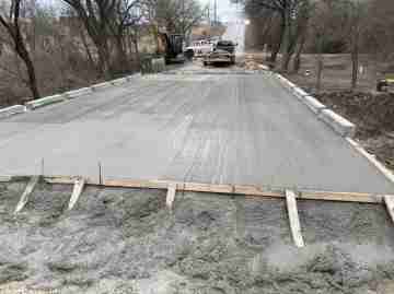 Low Water Bridge in Itasca, Texas